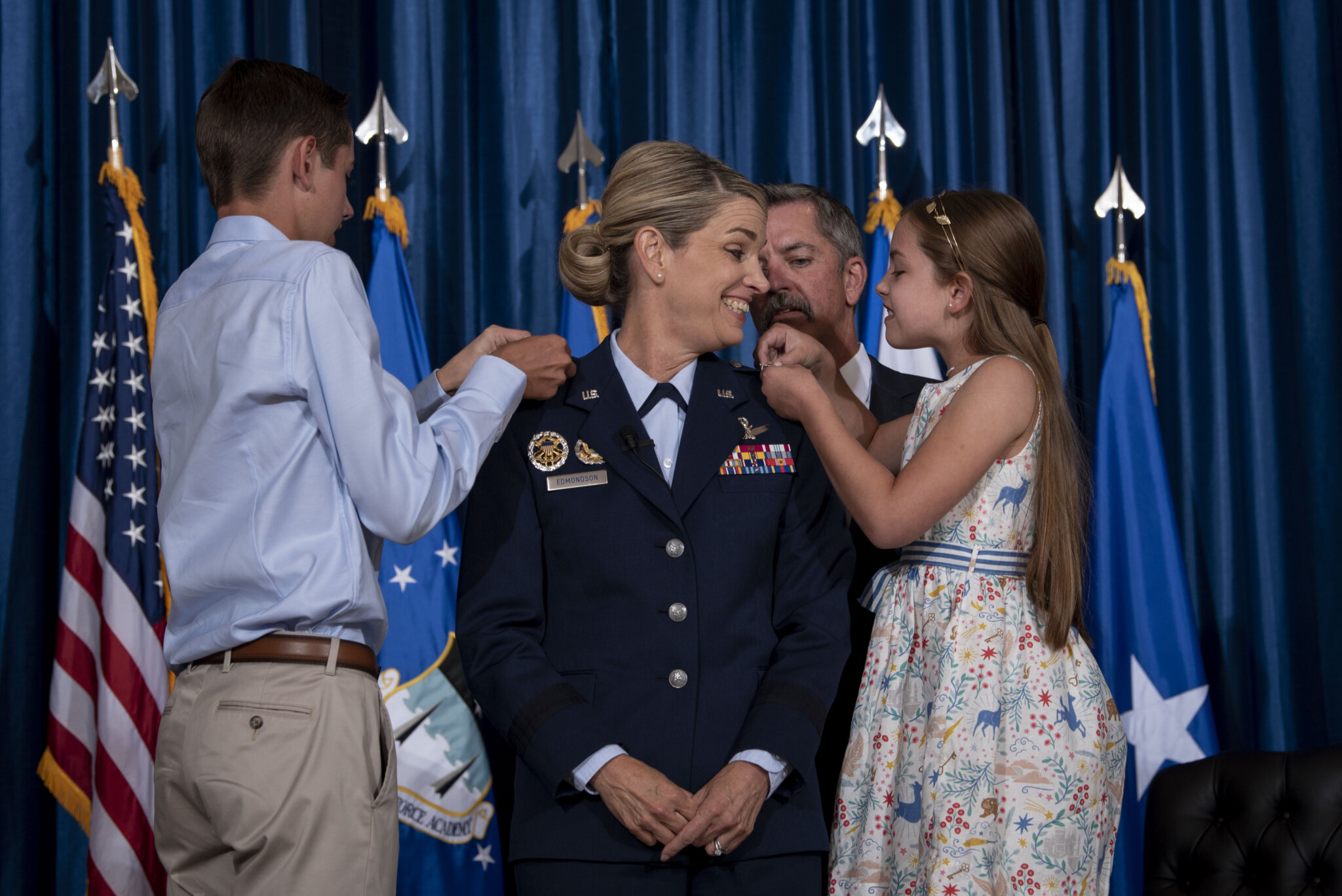 AF Academy commandant pins on second star Sept. 3 • United States Air ...