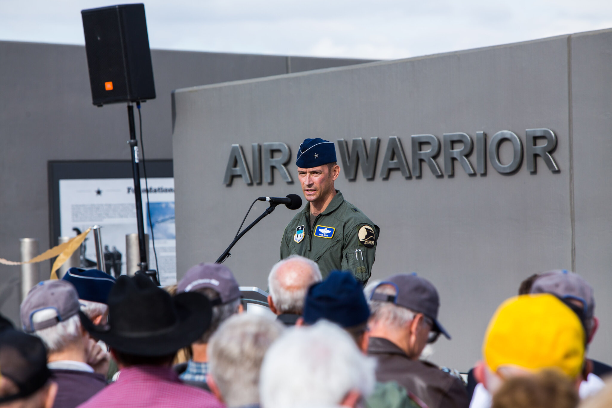 Academy honors air power, ace pilot Robin Olds with memorial • United ...