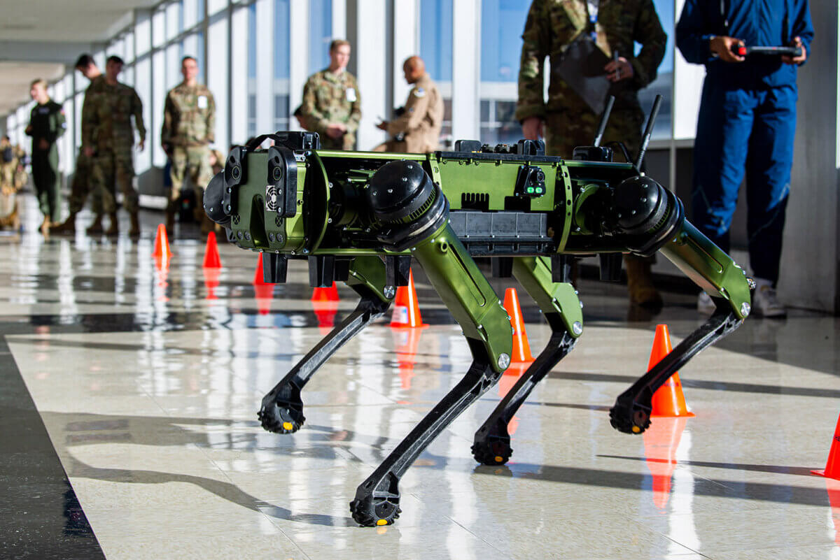 Cadet team conducts robotics research • United States Air Force Academy