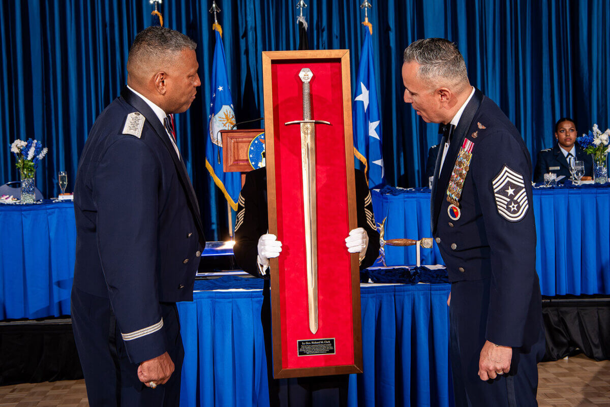 U.S. Air Force Academy Honors Lt. Gen. Clark with Order of the Sword ...