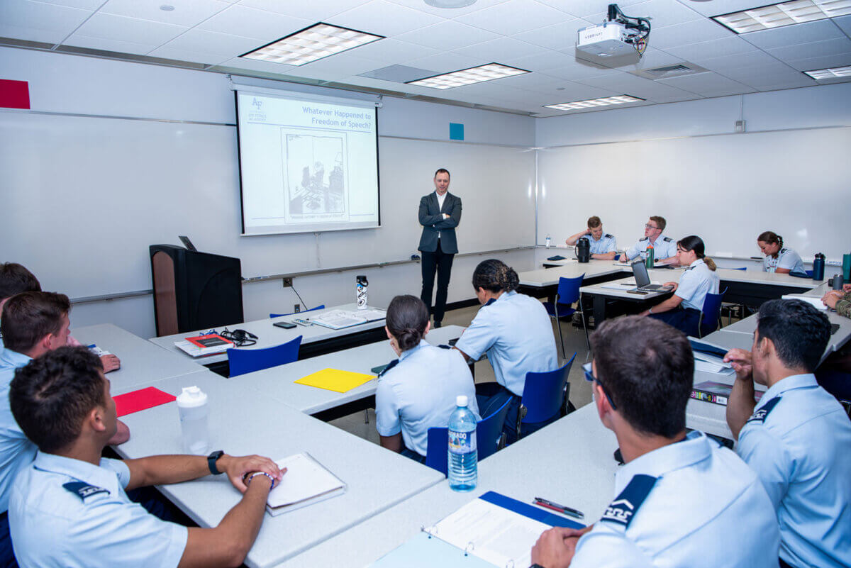 Law class gives cadets legal tools they will need as officers • United ...