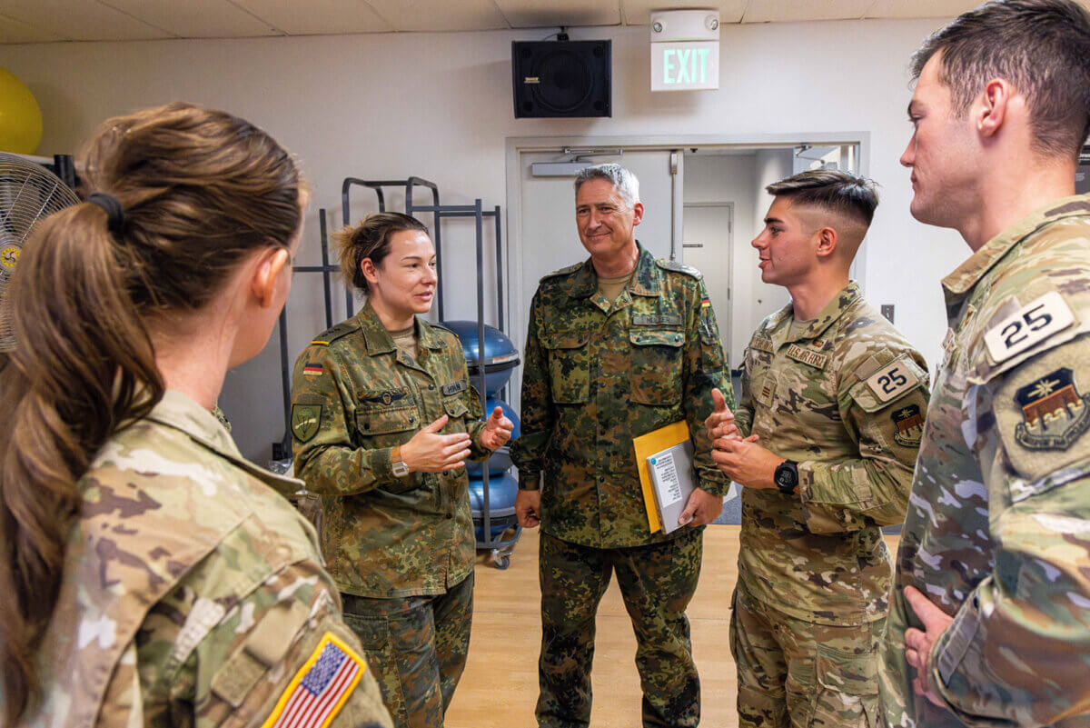 Cadets tackle German Armed Forces Proficiency Badge events • United ...