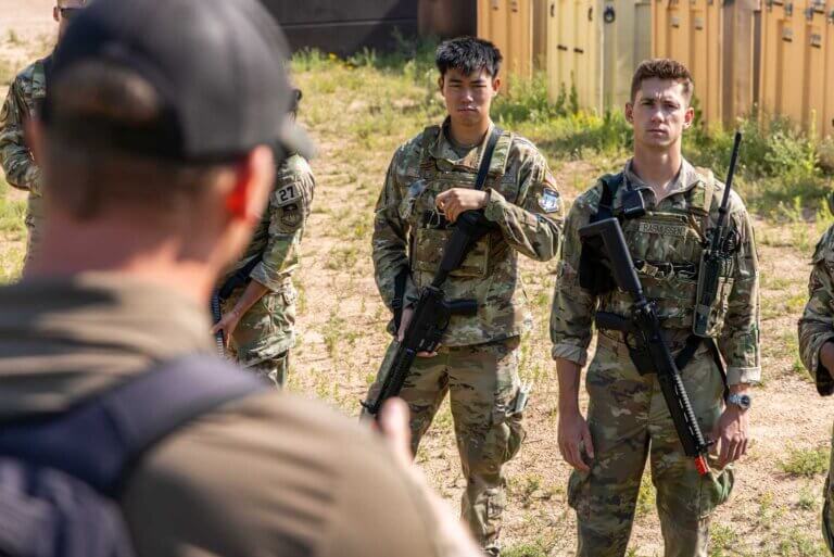 The Cadet Warfighter Instructor Course enhances basic warfighting ...