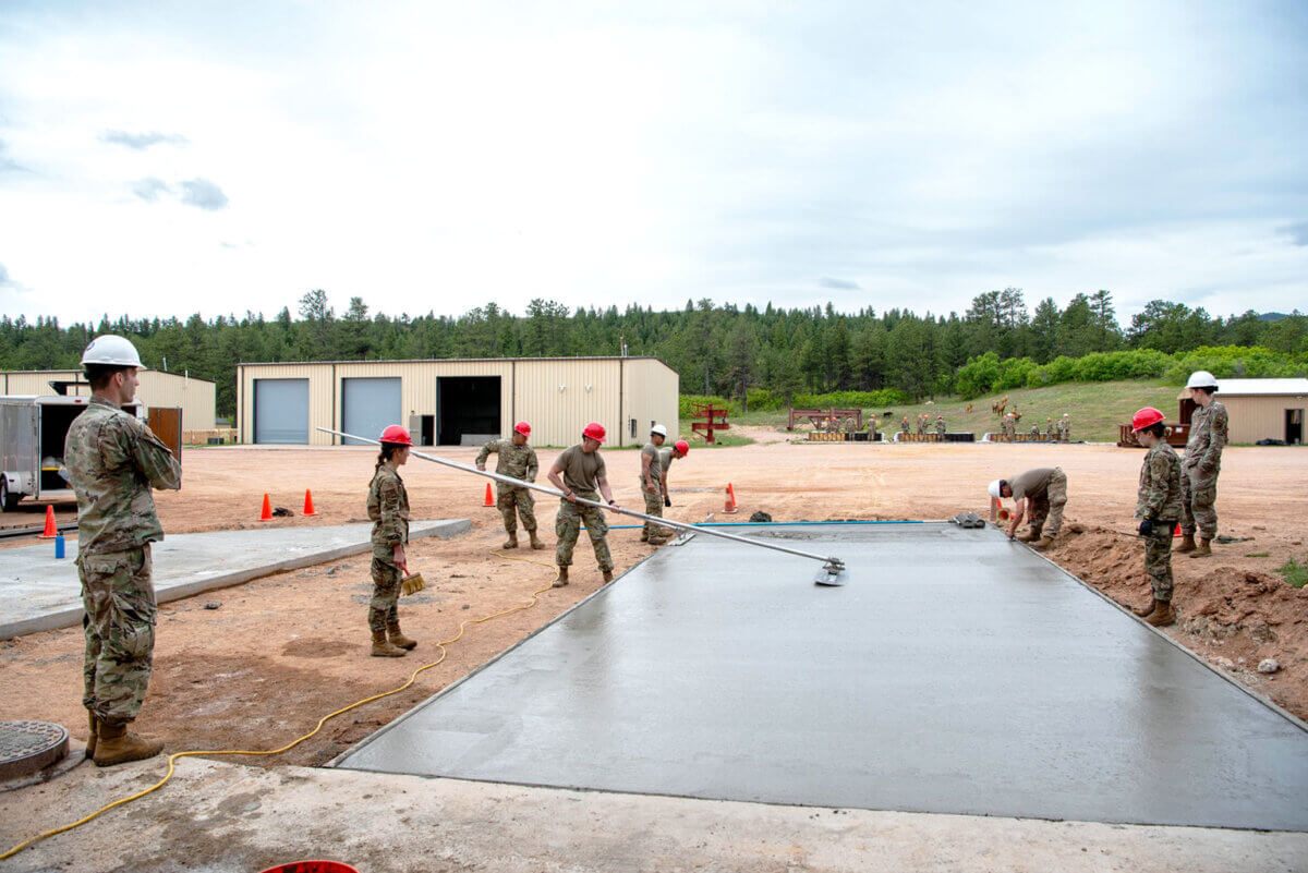 Engineering cadets gain experience as they build homes for needy ...