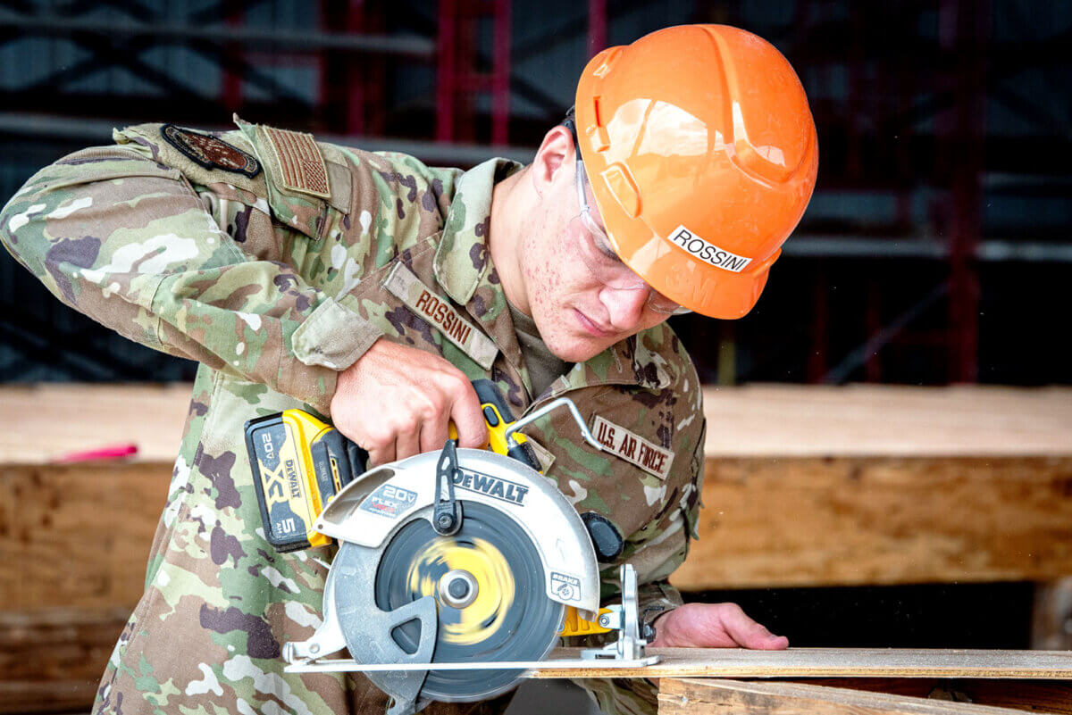 Engineering cadets gain experience as they build homes for needy ...