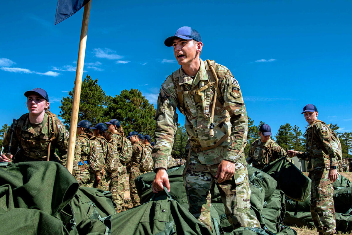 Class of 2028 complete Second Basic Cadet Training • United States Air ...