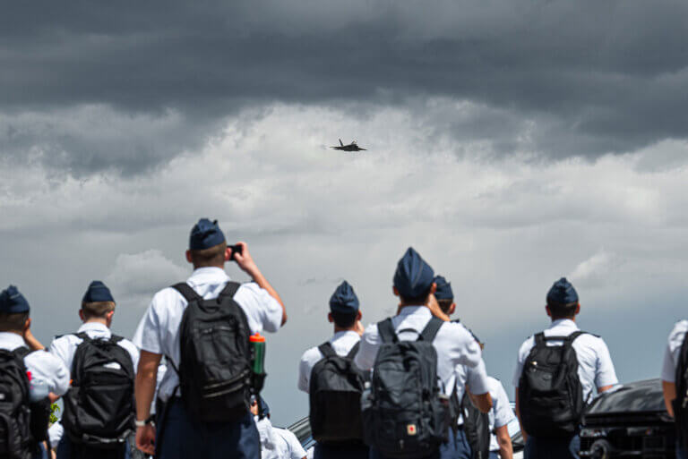 F-22 pilot attributes success to cadet airmanship program • United ...