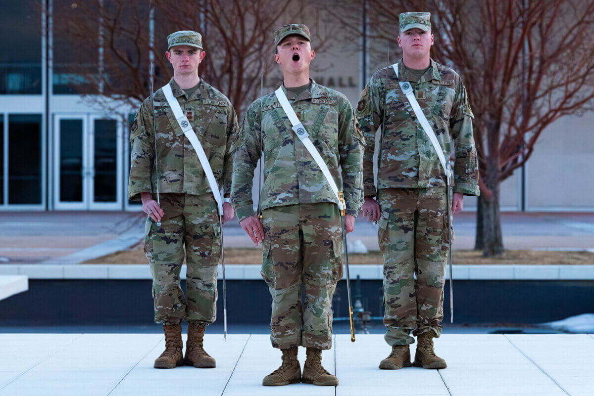 Cadet Wing commander promotes warrior ethos • United States Air Force ...