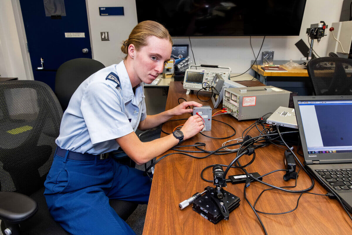 Cadets use new technology to monitor the geospace environment • United ...
