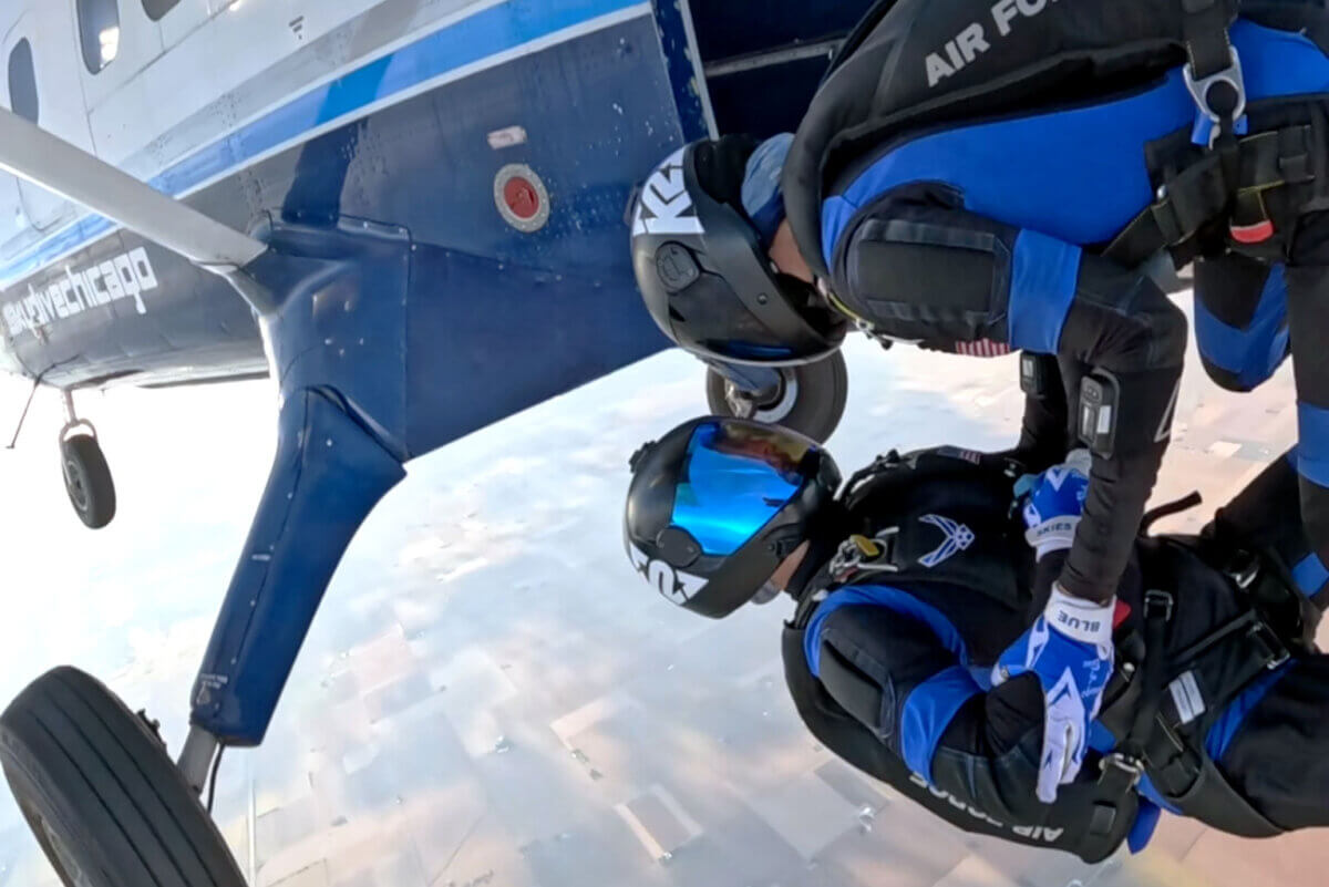 All-female skydiving teams excel in competition, leadership • United ...
