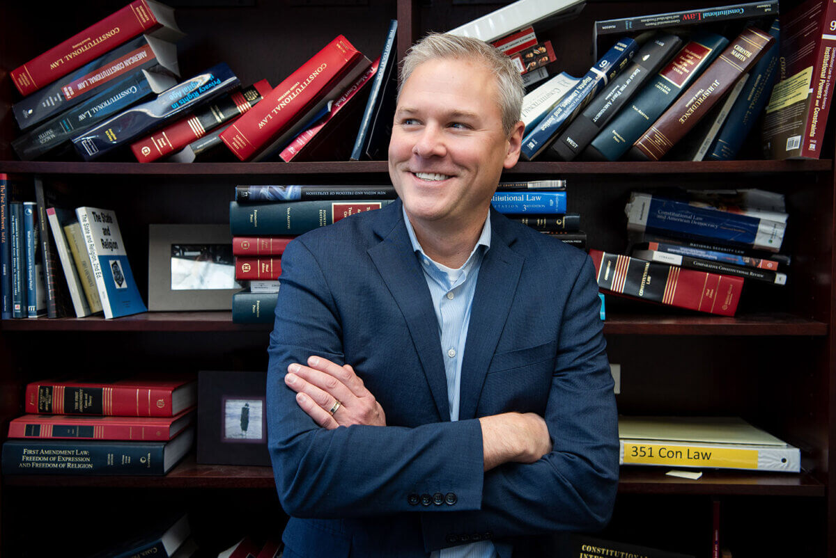Academy law professor creates lifelong learners • United States Air ...