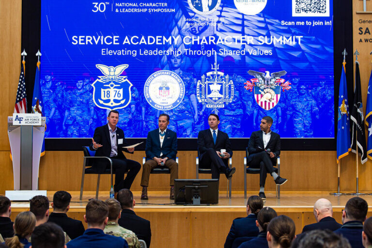 Service Academy Character Summit debuts at NCLS • United States Air ...