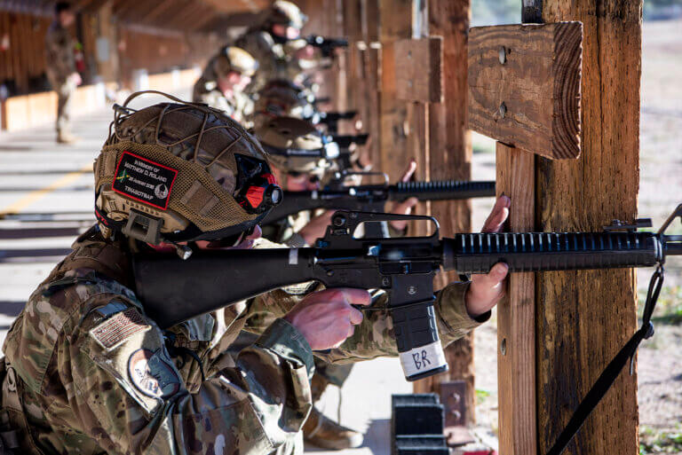 Air Force cadets train to lead teams in military skills competition ...