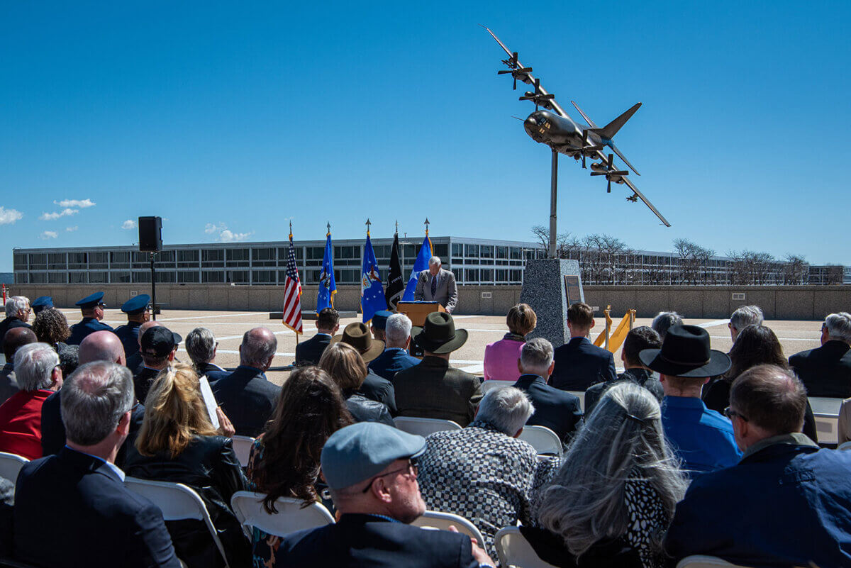 Air Force Academy honors Spirit 03 aircrew legacy • United States Air ...